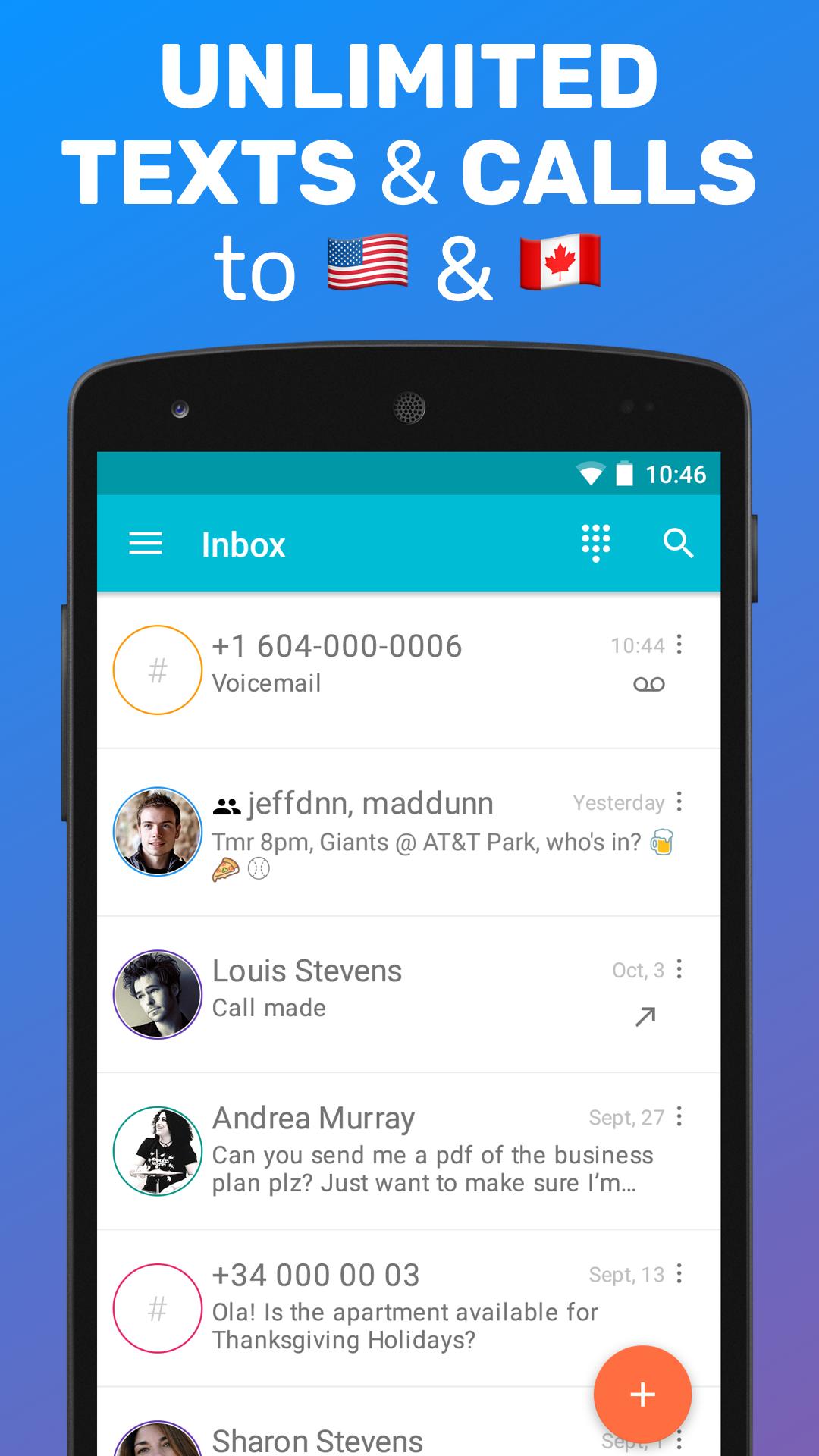 Download TextMe Up Calling & Texts on PC | GameLoop Official