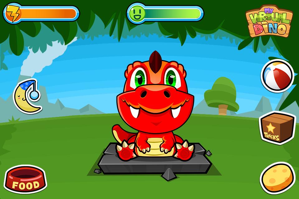 Download My Virtual Dino - Cute Pet Dinosaur Game on PC | GameLoop Official